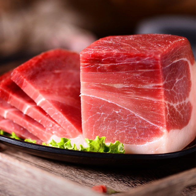 Fermented fragrant ham 2Jin [Jin equals 0.5kg] meat Mid-Autumn Festival ...