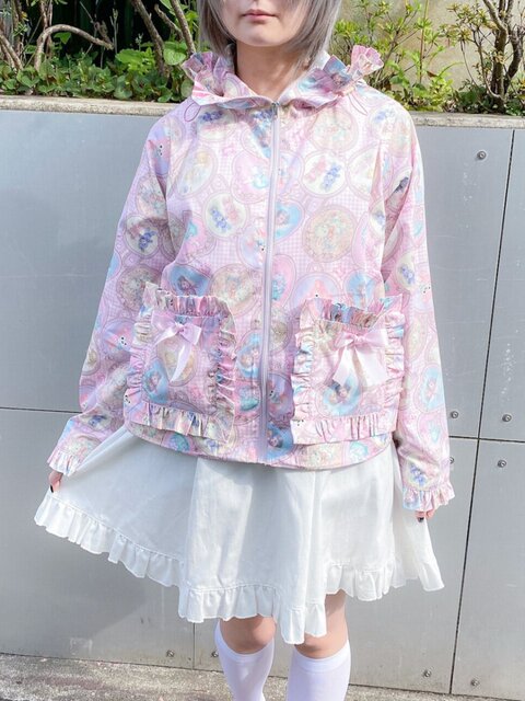 Japanese expensive Showa style sweet and cute lolita childlike love cat ...