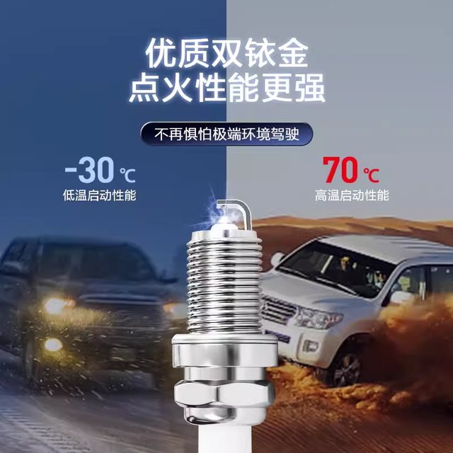 Changan Zhishang CS35/Eado XT/CS55 CS75 Yuexiang Ruicheng CC Lingxuan double iridium spark plug ...