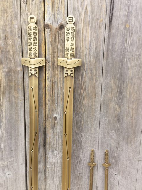 Copper Seven-Star Sword One-piece Copper Sword 64cm Old Ancestor ...