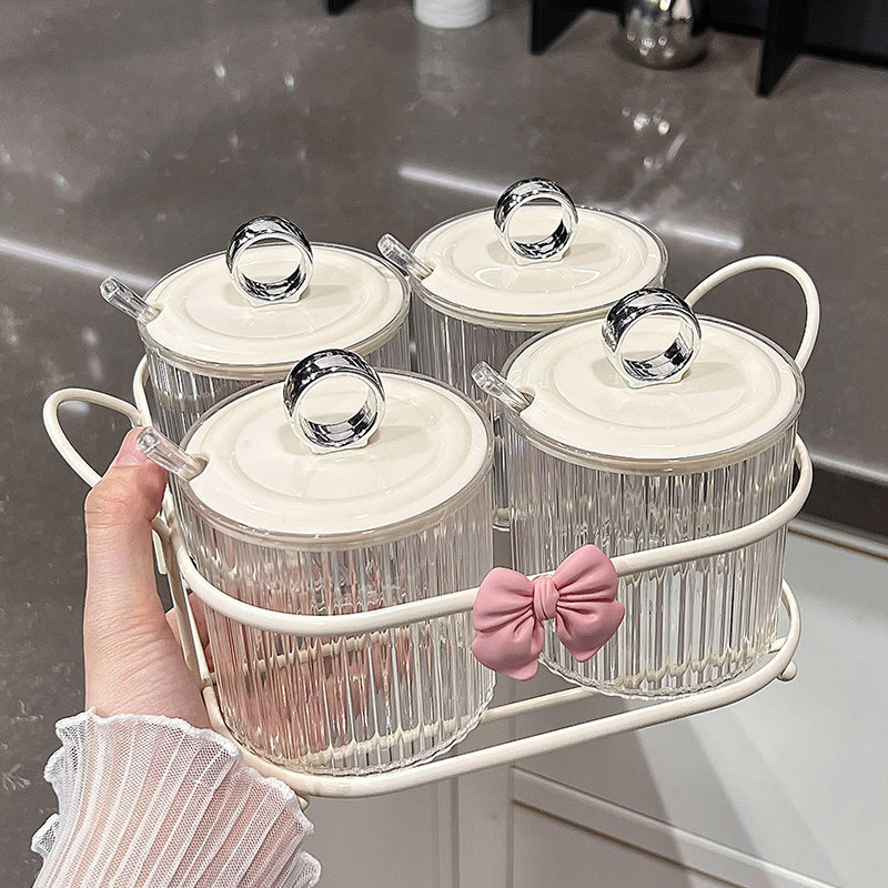 Creative Light Luxury Seasoning Box Set for Kitchen