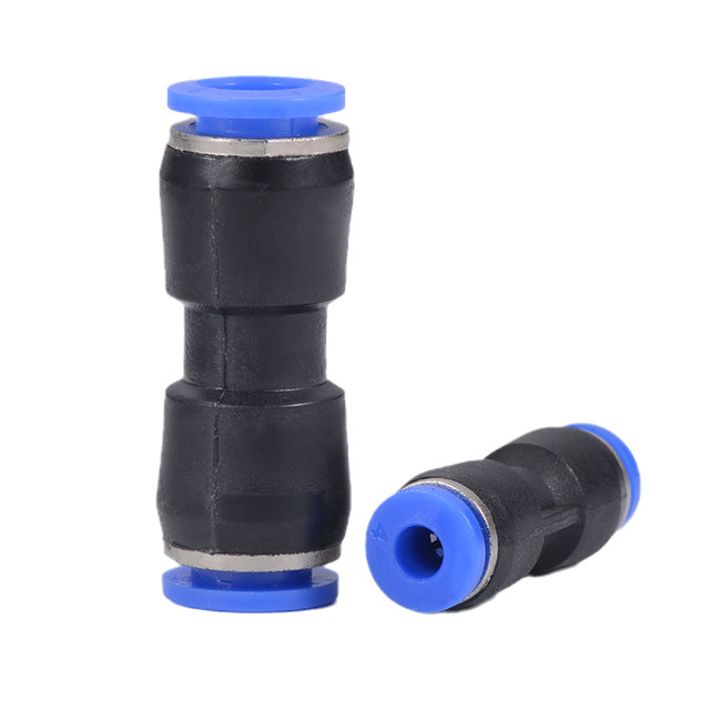 Quick connector PU straight-through docking pneumatic component trachea nylon tube quick ...