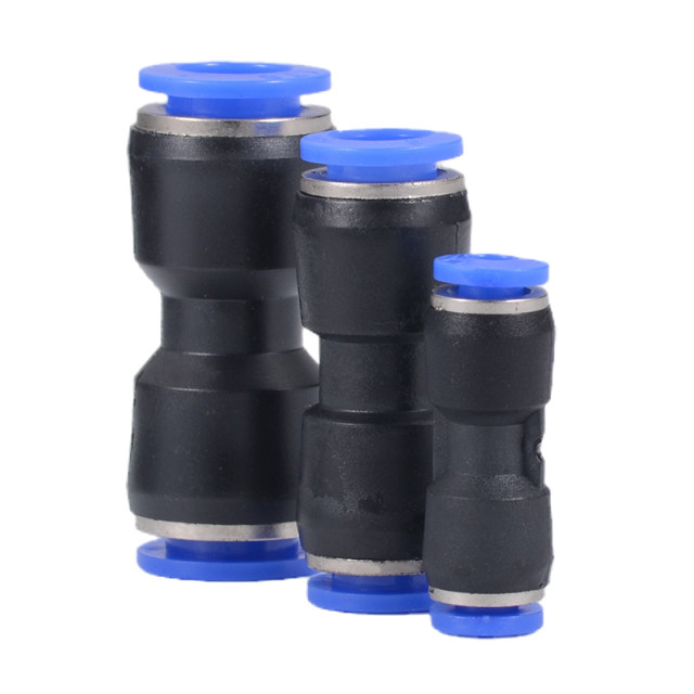 Quick connector PU straight-through docking pneumatic component trachea nylon tube quick ...