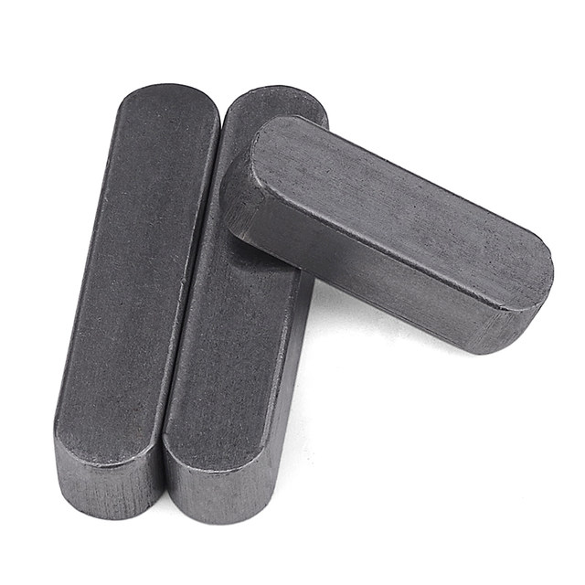 GB1096 square key pin A type double round key bar iron A3 carbon steel ...