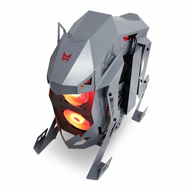 Mantis special attack special-shaped chassis White Tiger ATX desktop ...