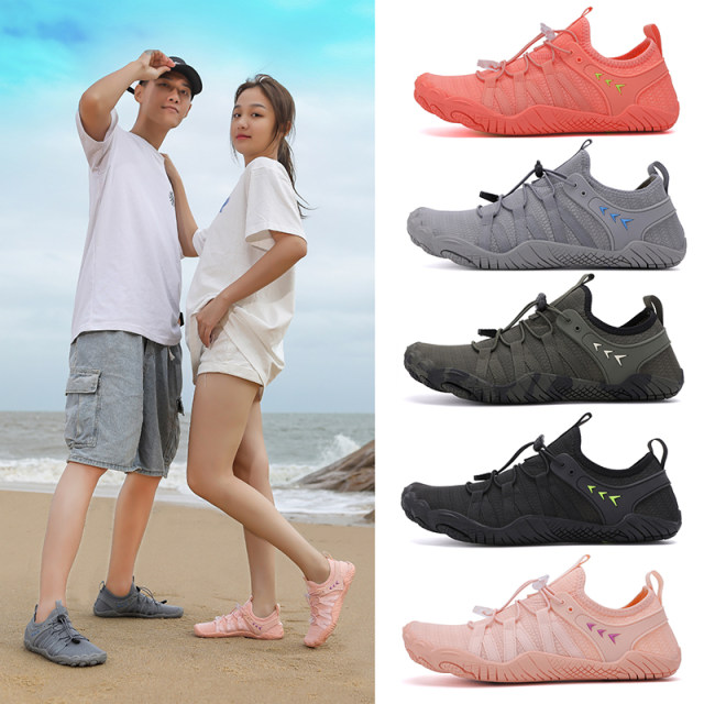 Outdoor anti-cut river tracing shoes men and women beach shoes speed ...