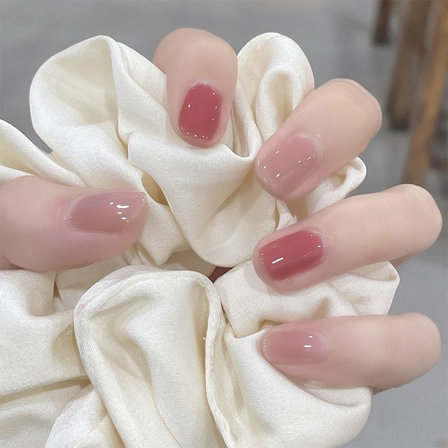 Caramel amber nail polish no-bake long-lasting quick-drying whitening ...