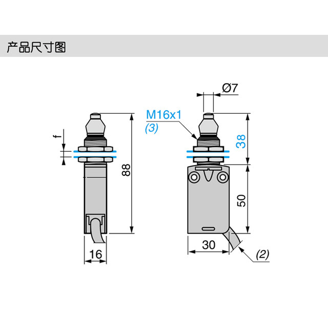 Schneider waterproof travel limit switch ZCMD21 ZCEG1 XCMD21G1L1