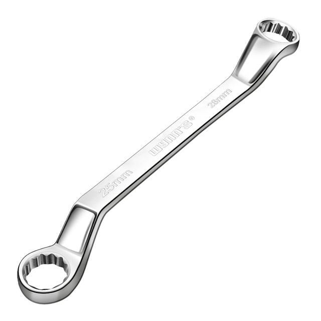 Power Lion double-headed plum blossom wrench 14 household chrome ...