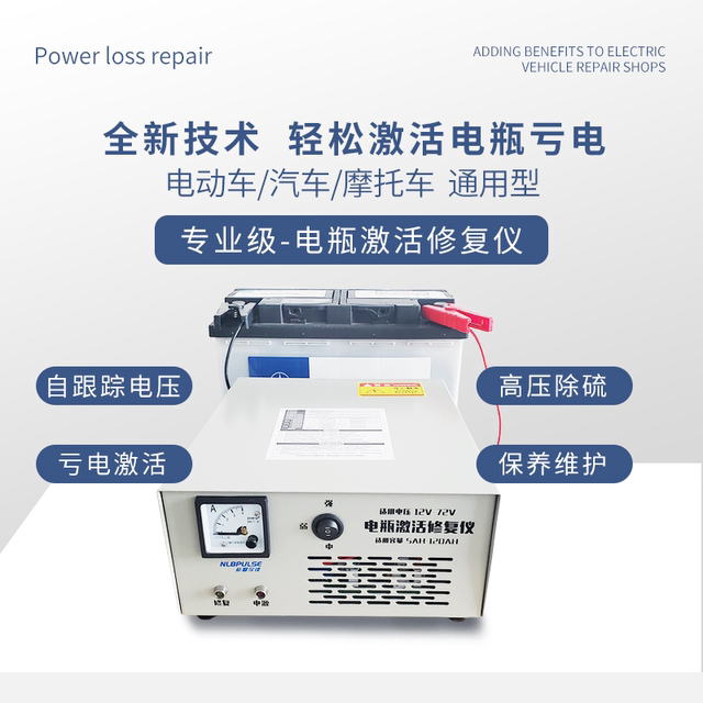 Professional starving battery activator 12V-72V adaptive lead-acid ...
