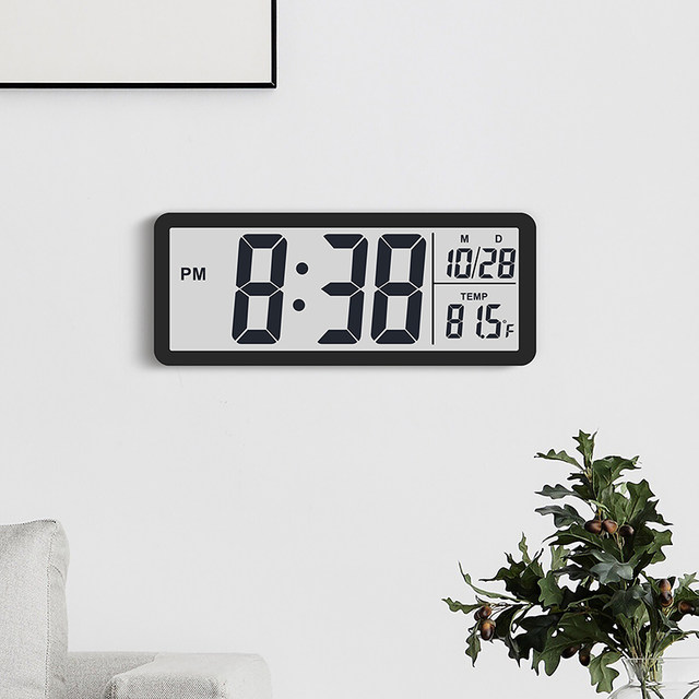 Simple electronic clock desktop digital clock desktop living room ...