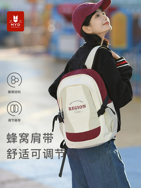 2025 new backpack for women American retro trendy brand high street ...