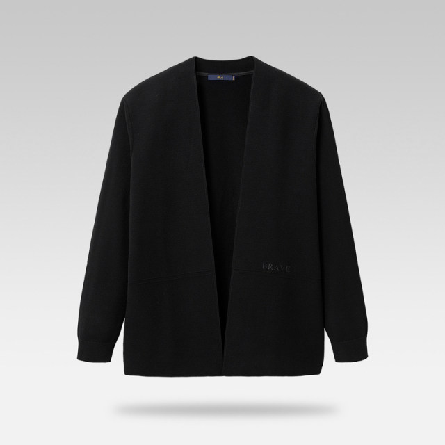 HLA/Heilan House black sweater autumn and winter casual soft skin ...