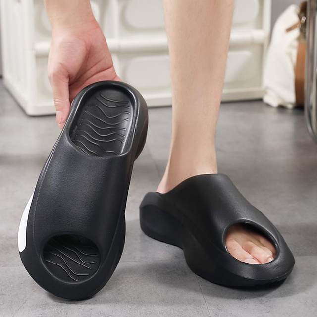 Men's summer outdoor style outdoor sports soft-soled beach coconut slippers