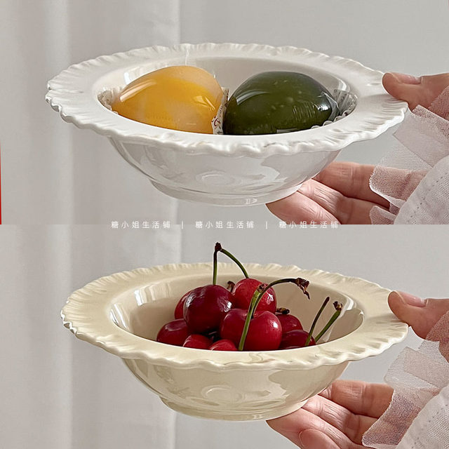 Miss Sugar French INS Wind Ceramics Plate Family High Famous Discard Date