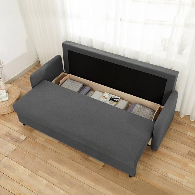8H storage sofa bed multi-functional folding dual-purpose small apartment double living room ...
