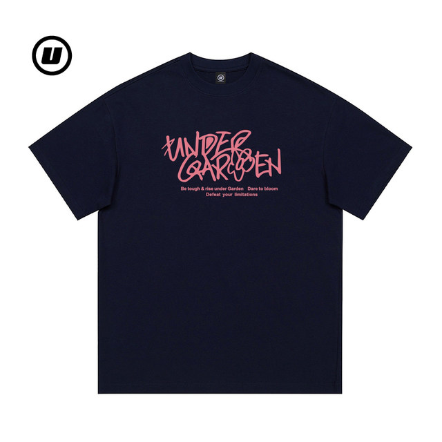 UNDERGARDEN men's and women's same style round neck short-sleeved T-shirt 2024 spring and summer ...