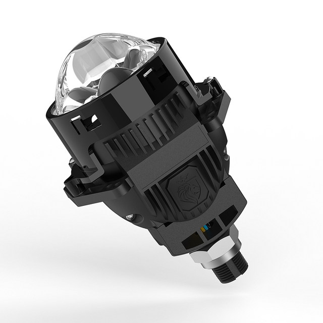3-inch upgraded triple direct laser bi-optical lens module car light ...