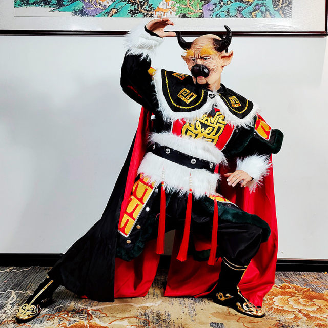 Journey to the West Clothes Sun Wukong Costumes Bull Demon King Performance Costumes Qi Tian Da ...