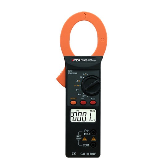 Victory Clamp Meter VC6056A+C+B Multi-Function Digital Clamp Multimeter ...