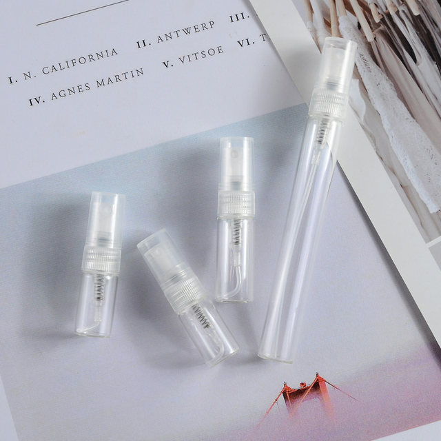 Perfume bottle glass test tube bottle Perfume sample bottle portable ...