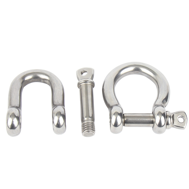 Jinchao national standard 304 stainless steel d-shaped bow shackle u ...
