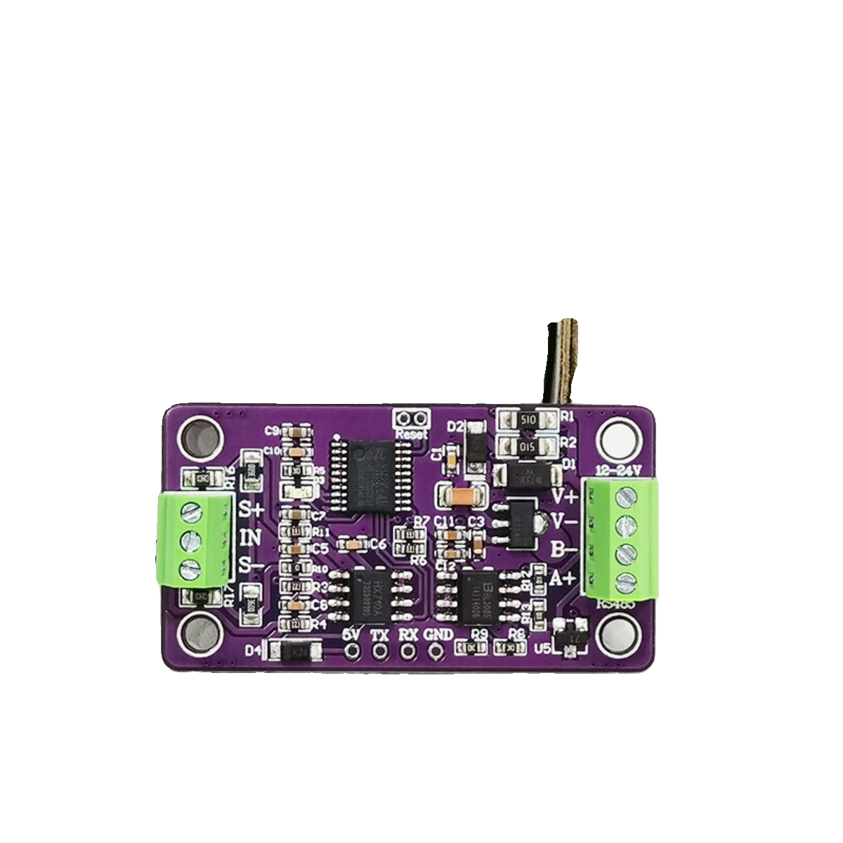 Half-Bridge Transmitter RS485 High-Precision Strain Gauge Data ...