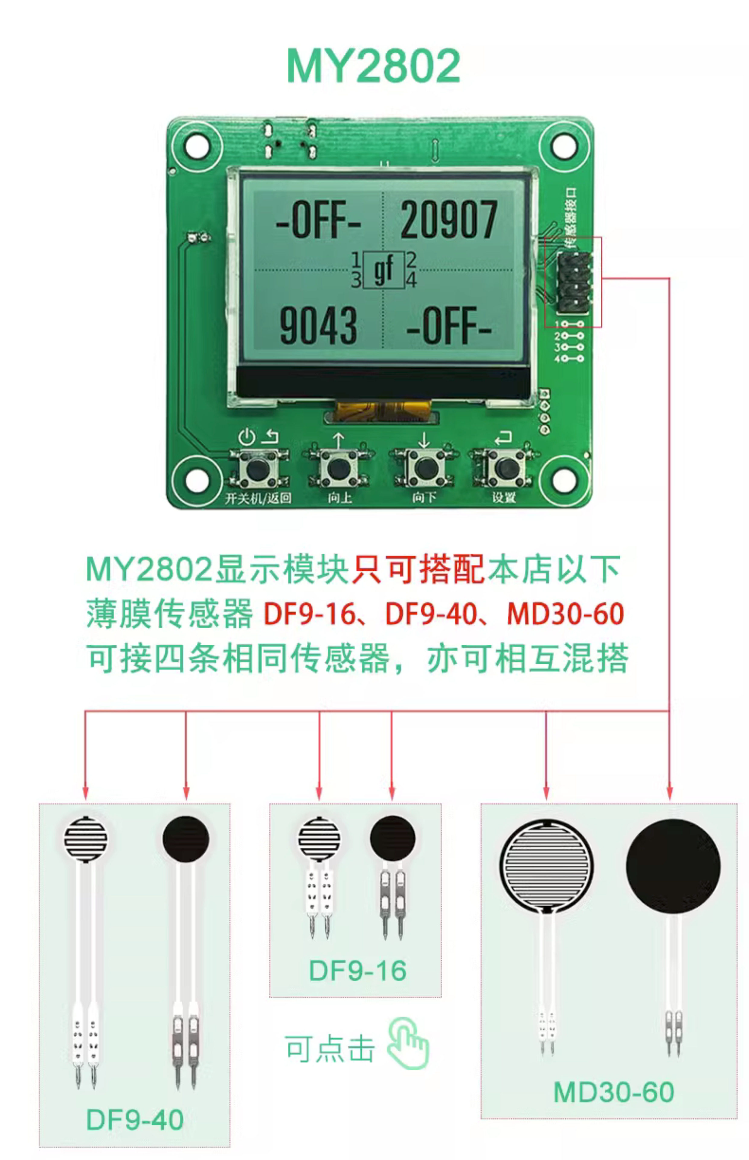 Conversion module - Four channel display module | Runeskee