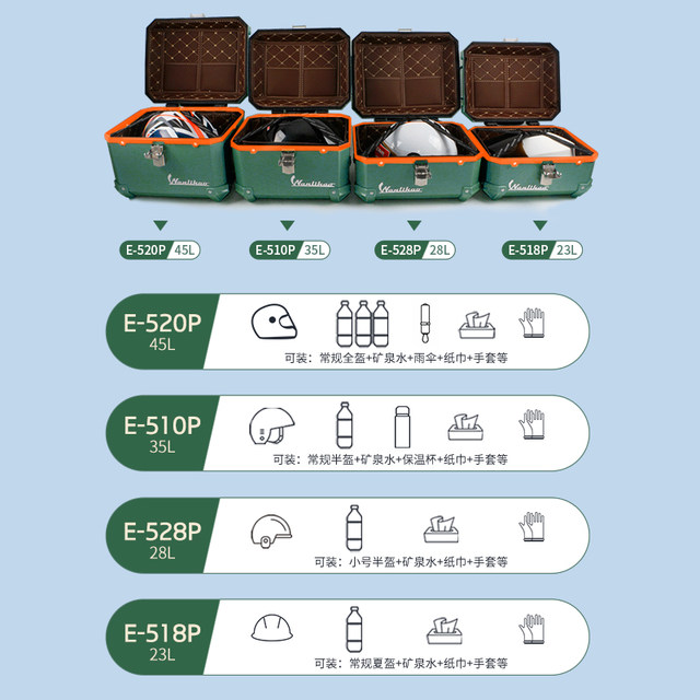 Wanlihao electric vehicle rear trunk, motorcycle trunk, universal non ...