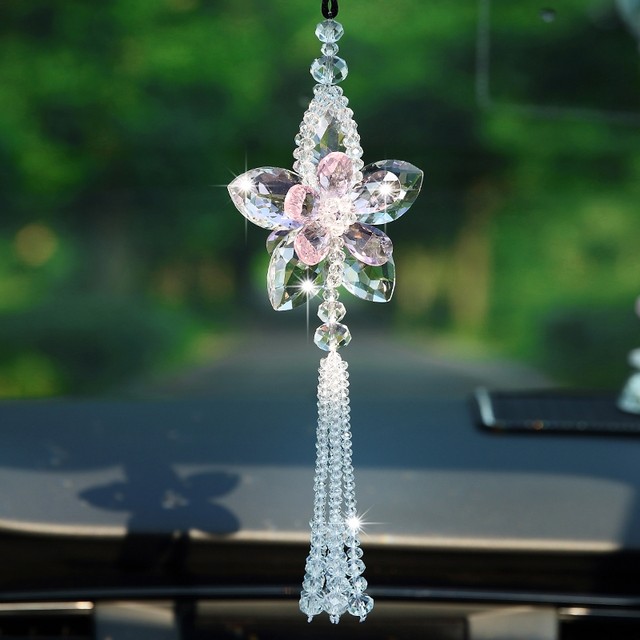 Applicable to Mercedes -Benz Audi Automobile high -end crystal pendant ...