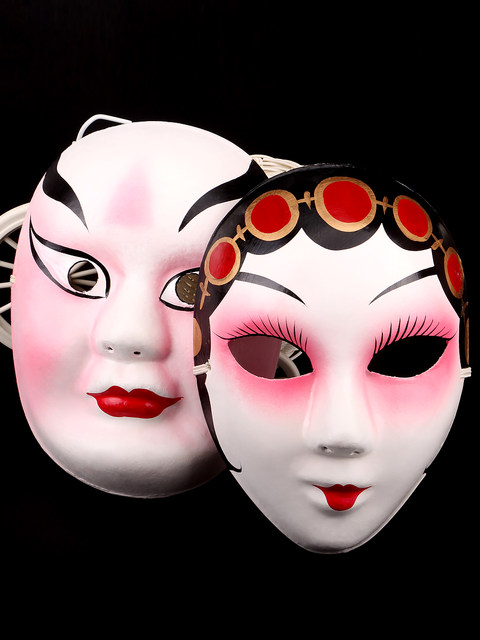 Stage performance props Facebook Facedo Peking Opera Mask Children's ...