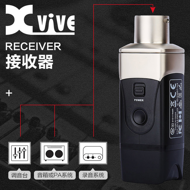 XVIVE U3 v Wireless microphone charging emission audio WiFi Bluetooth ...