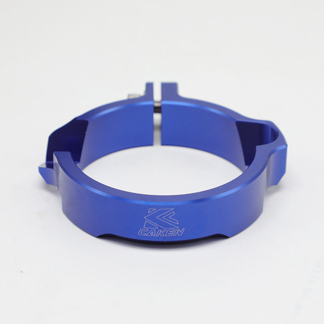 KTM exhaust port protection clamp