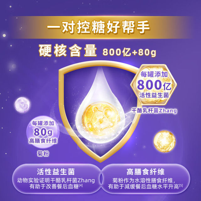 Mengniu Youruiguyi milk powder for middle-aged and elderly people 800g*2 cans gift box without ...