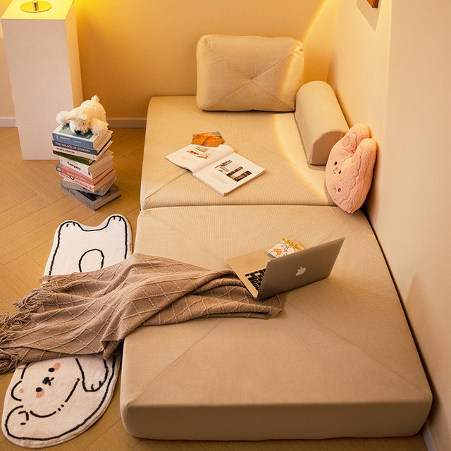 Lazy sofa, sleepable and reclining sofa chair, foldable huge human ...