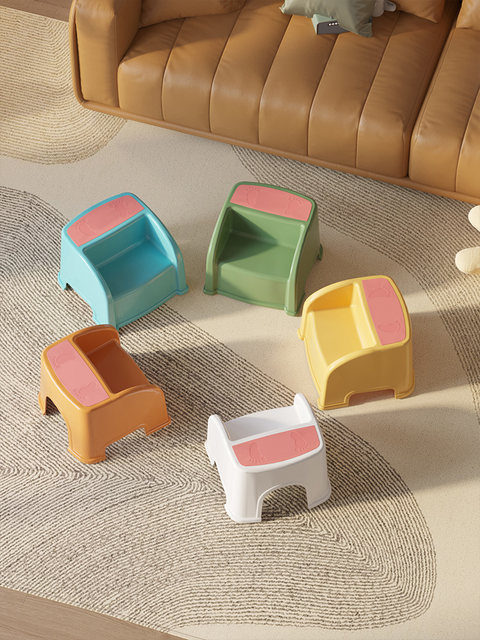 Children's washing table Stepping stool stool toilet foot stool Baby ...