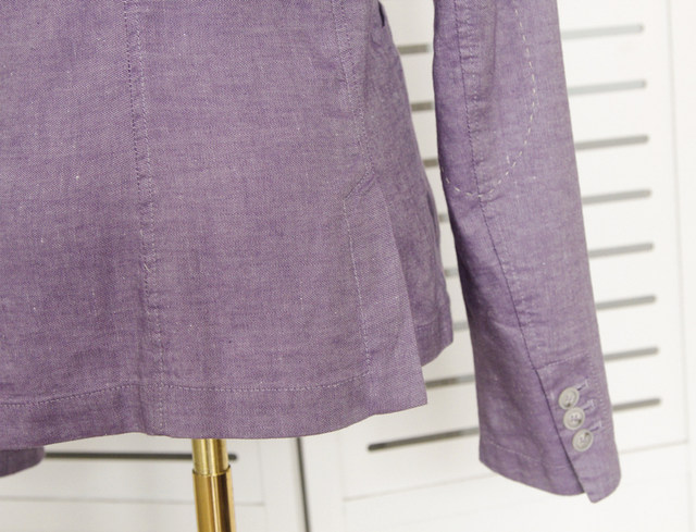 Italian brand Mabrun! Slim imported women's casual suit tops cotton and ...