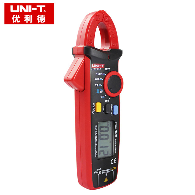 Uliide clamp meter UT210E/D/C/A mini digital clamp multimeter AC and DC ...