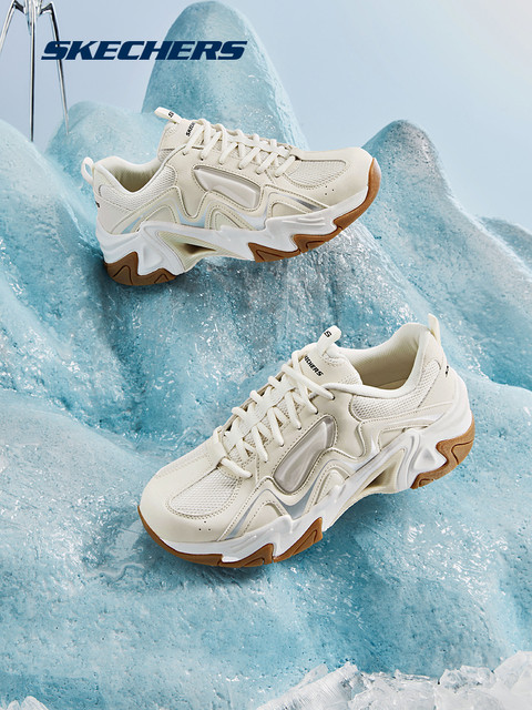 Skechers official mecha shoes third generation women's shoes classic ...