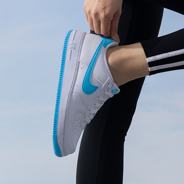 Nike Nikeaf1 Fresh Blue and White Fairy Genuine Air Force No. 1 ...