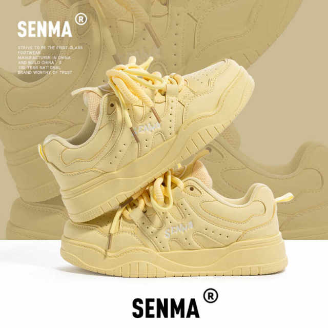 Senma Women's Shoes 2024 New Spring and Autumn Couple Shoes Sports ...