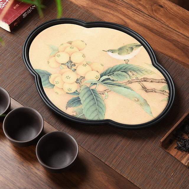 Creative tea tray small water absorption dry bubble table teapot small ...