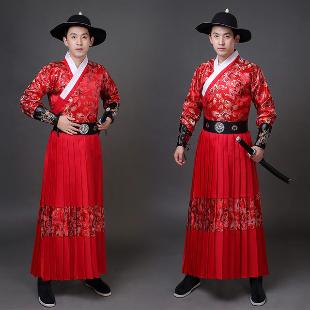 Ancient costume Ming Dynasty Hanfu men's flying fish suit brocade ...