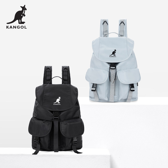 KANGOL fashion drawstring backpack female college student design sense ...