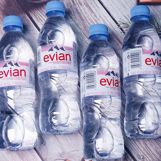 French imported Evian Evian natural mineral water 500ml*24 bottles of ...
