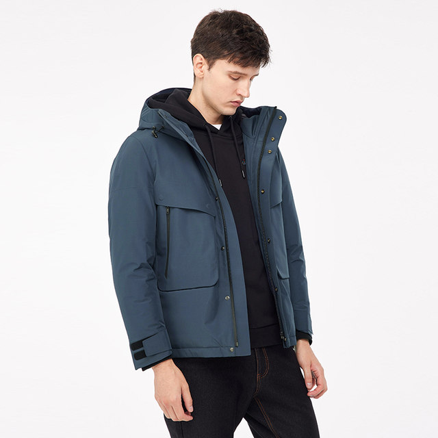 Navigare Italian small sailing blue assault down jacket men's winter ...