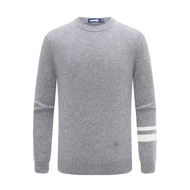 Navigare Italian small sailing gray wool sweater men's 2024 winter new ...