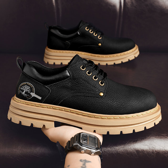 Martin shoes men's spring 2025 new British big-head leather shoes large ...