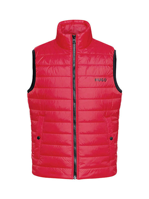 Hugo boss Hugos Boos men's stand -up collar thin cotton cotton festival ...