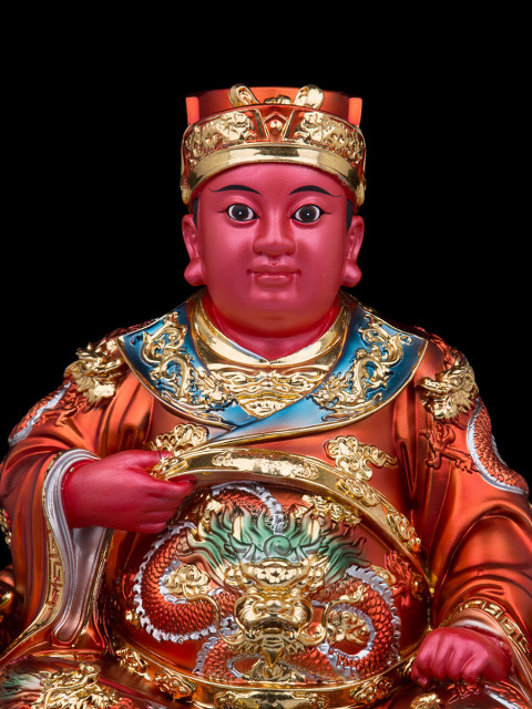 Guangze Zunwang statue resin Guo Wanggong Bao Zunwang statue decoration ...